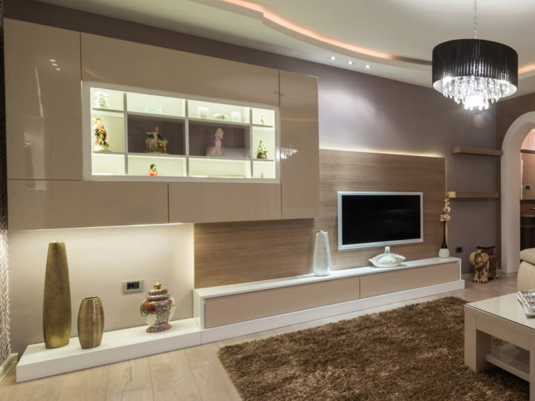 Best Ideas to Arrange LED Light in Your TV Unit