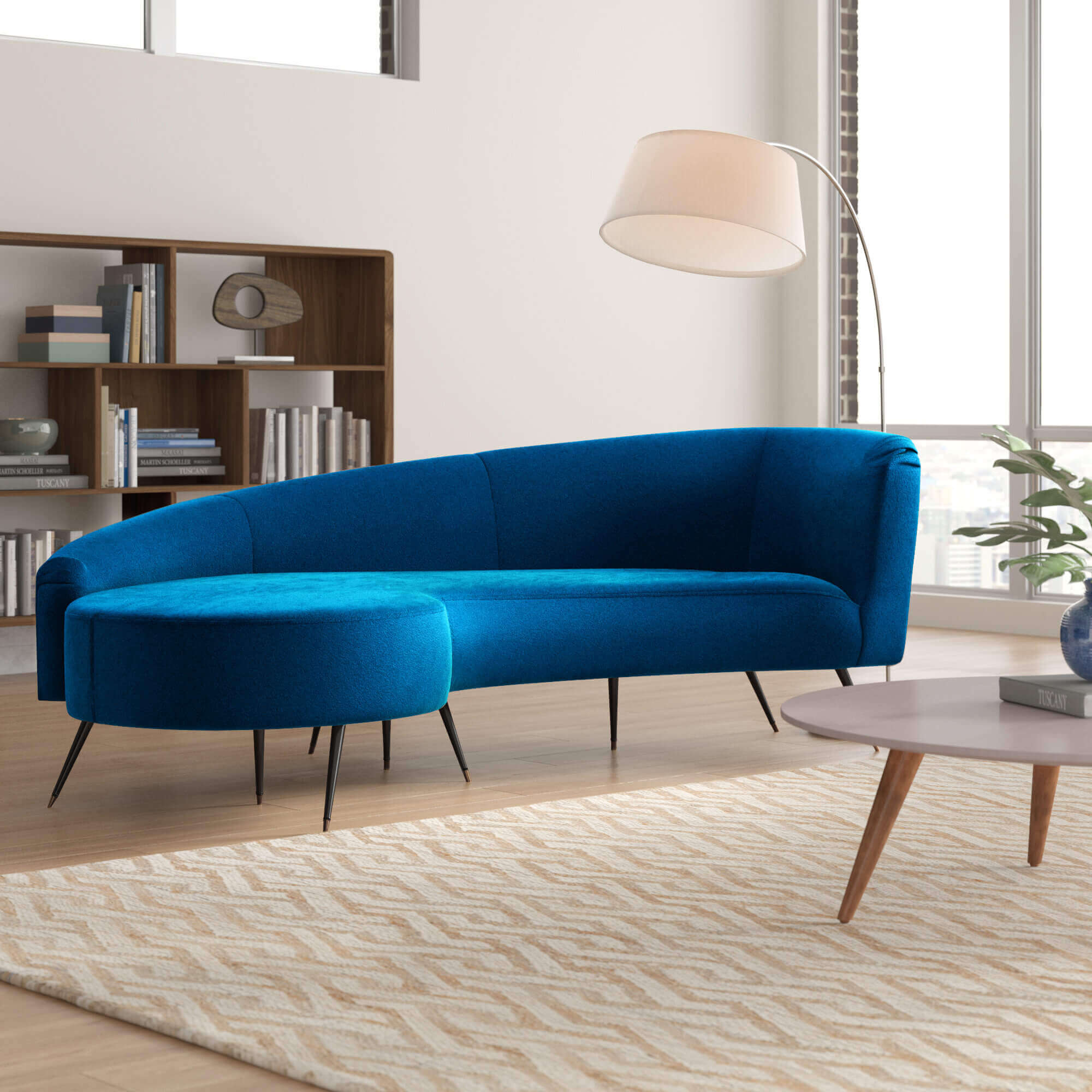 Curved Sofa: The Latest Trend of Sofa Design