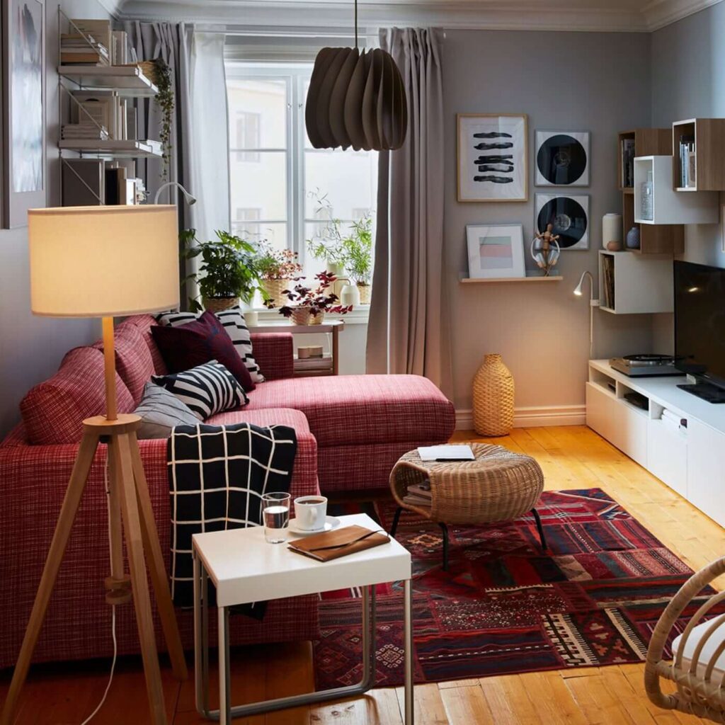 Smart And Decorative Storage Ideas For Small Living Room