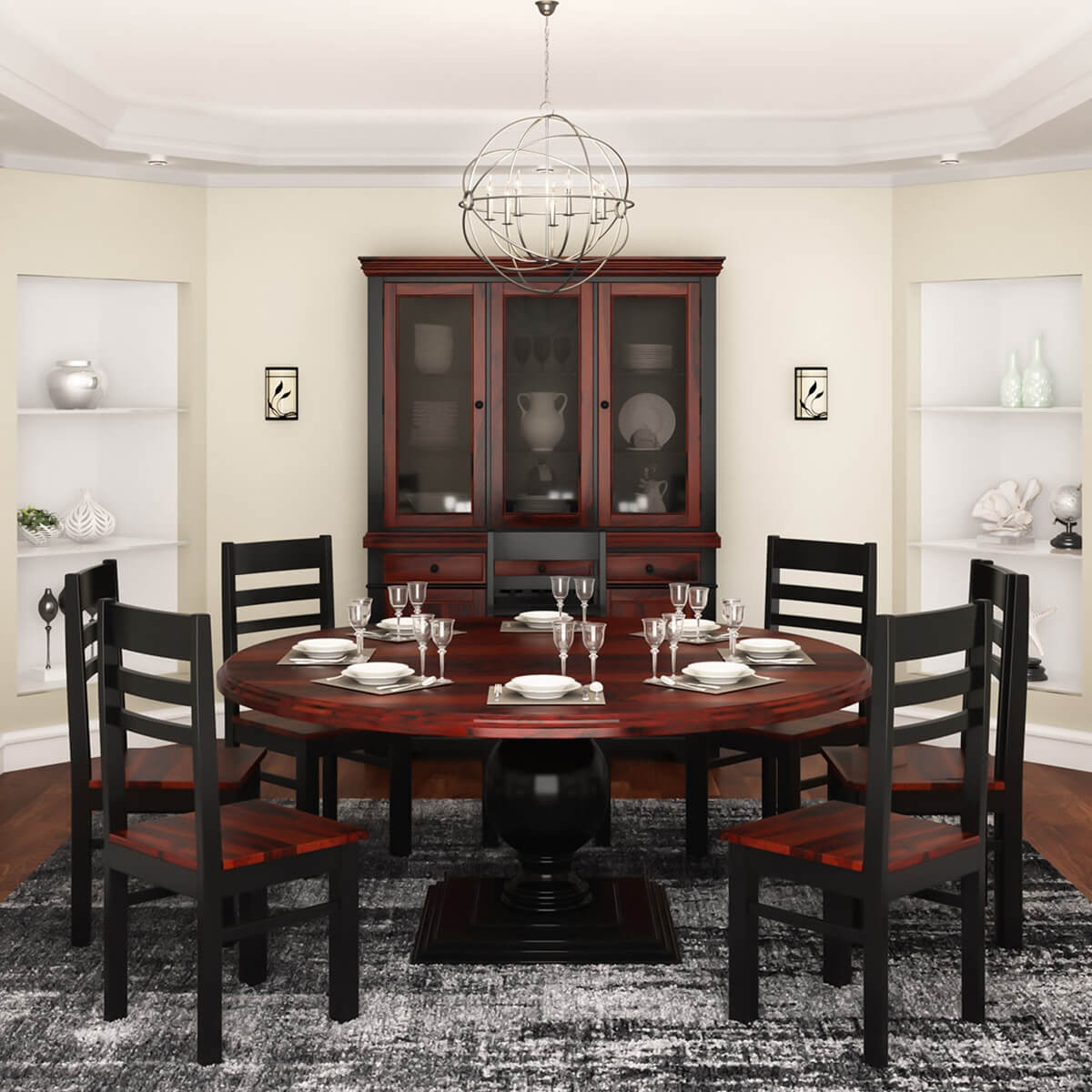 Round Dining Table That You Can Arrange in Your Dining Room