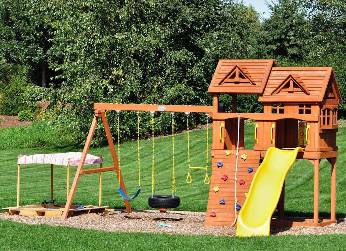 How to Make Small Playground for Kid in Your Garden
