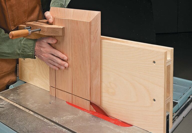 Know how to square lumber with a table saw safely