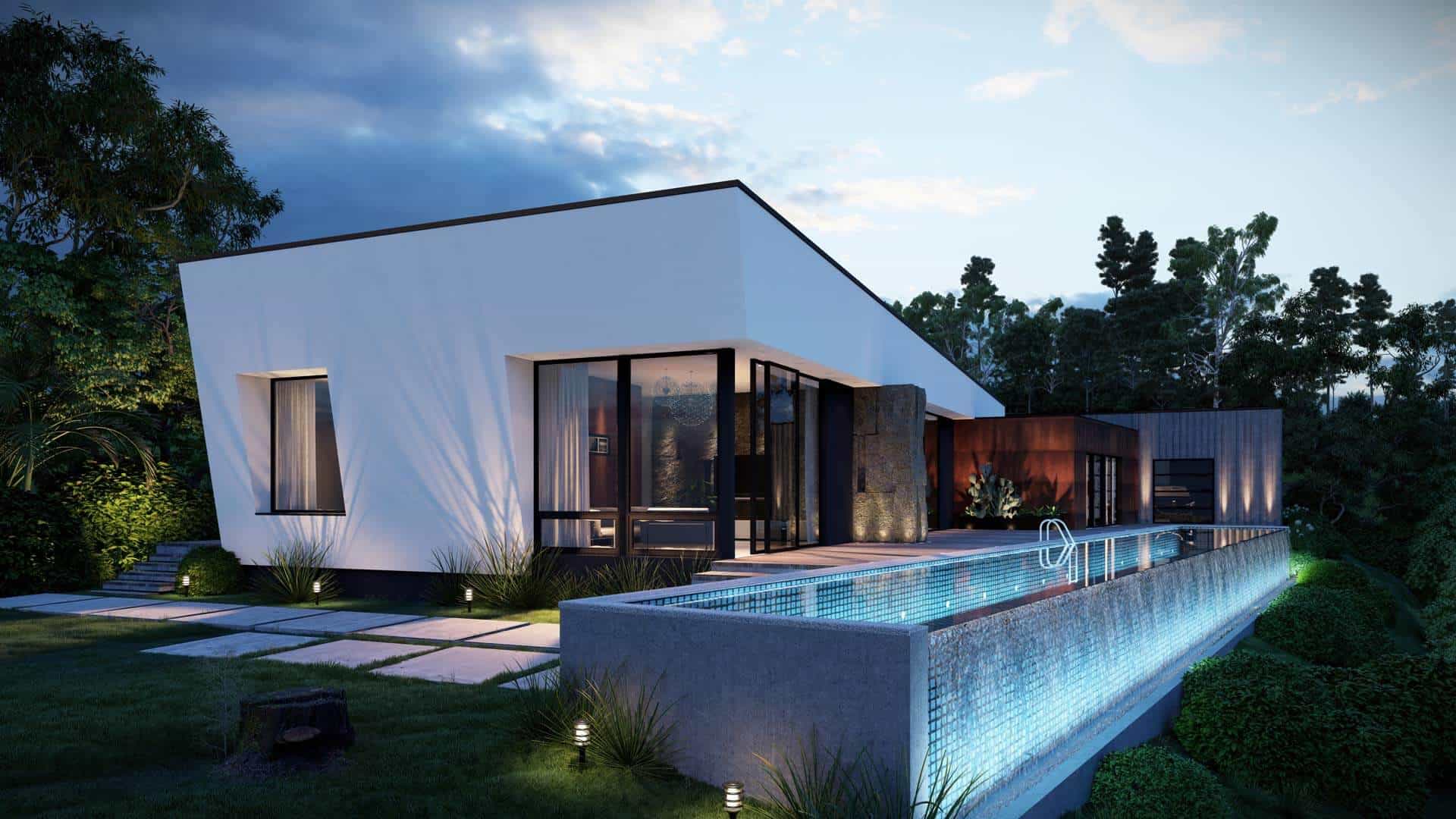 Amazing Architectural Solutions In 3D Rendered Models