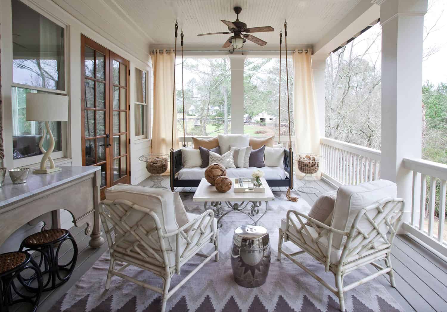 How To Enjoy Your Beautiful Porch No Matter the Season
