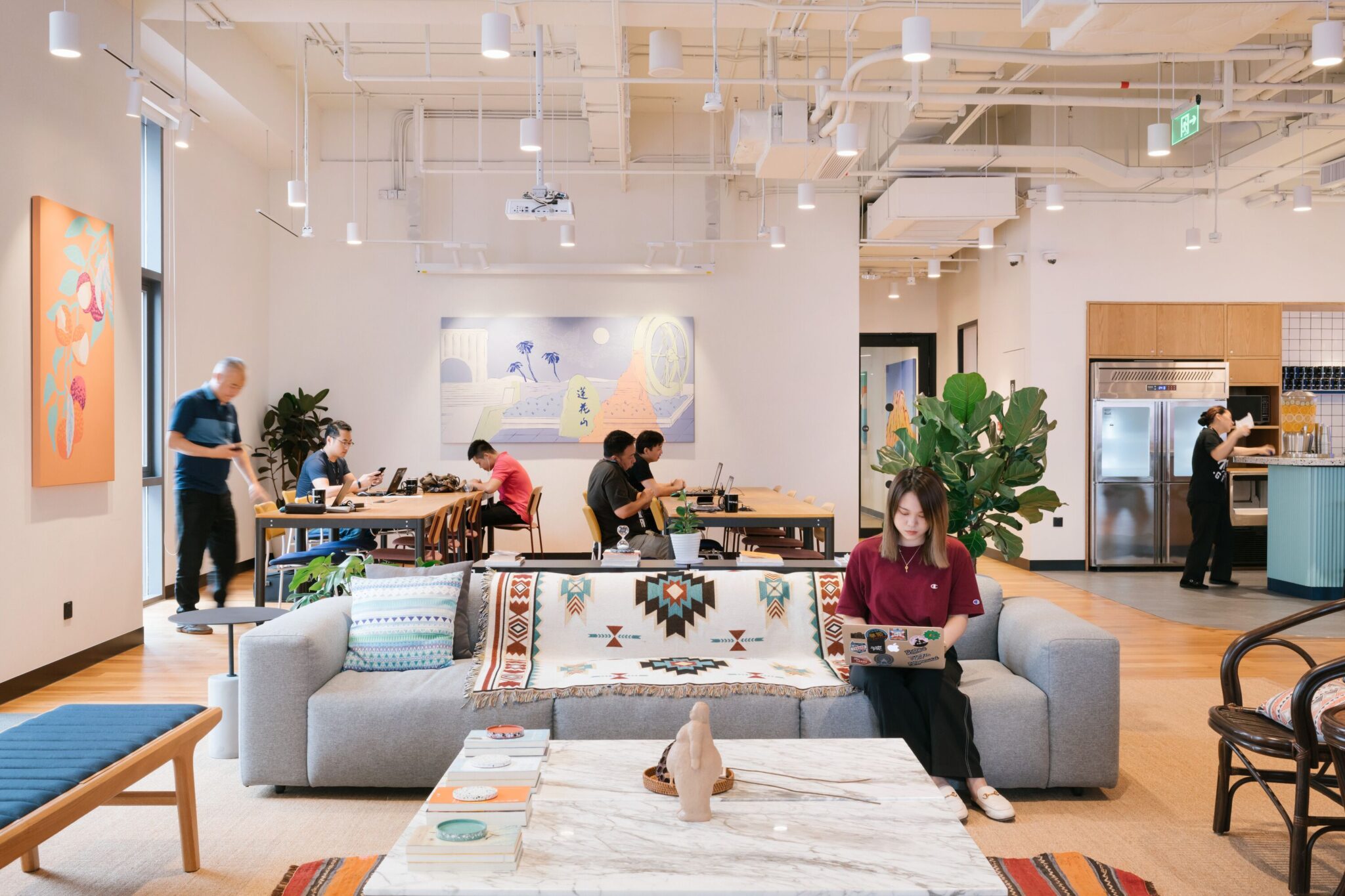 Motivational Wework space Interior designs of 2024
