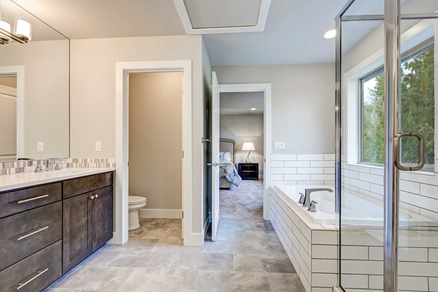 Custom Glass Shower Door Design for Bathroom