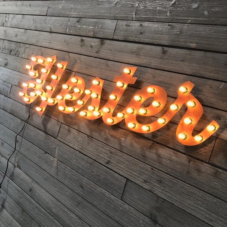 Brighten Up Your Space With The Best Vintage Marquee Lights