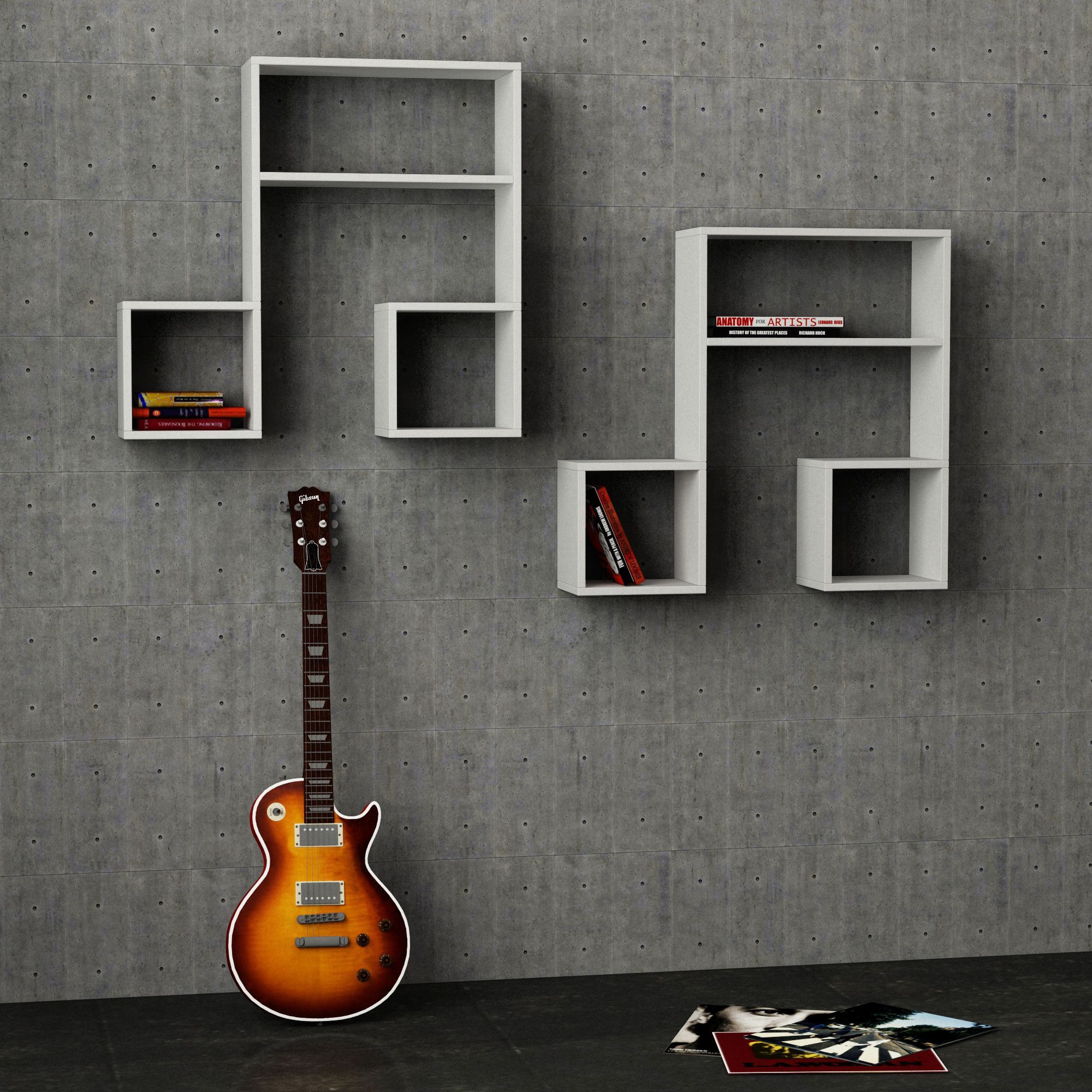 Music Themed Bedroom for Every Music Lovers