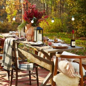 The Most Fascinating Outdoor Christmas Party Arrangement Ideas