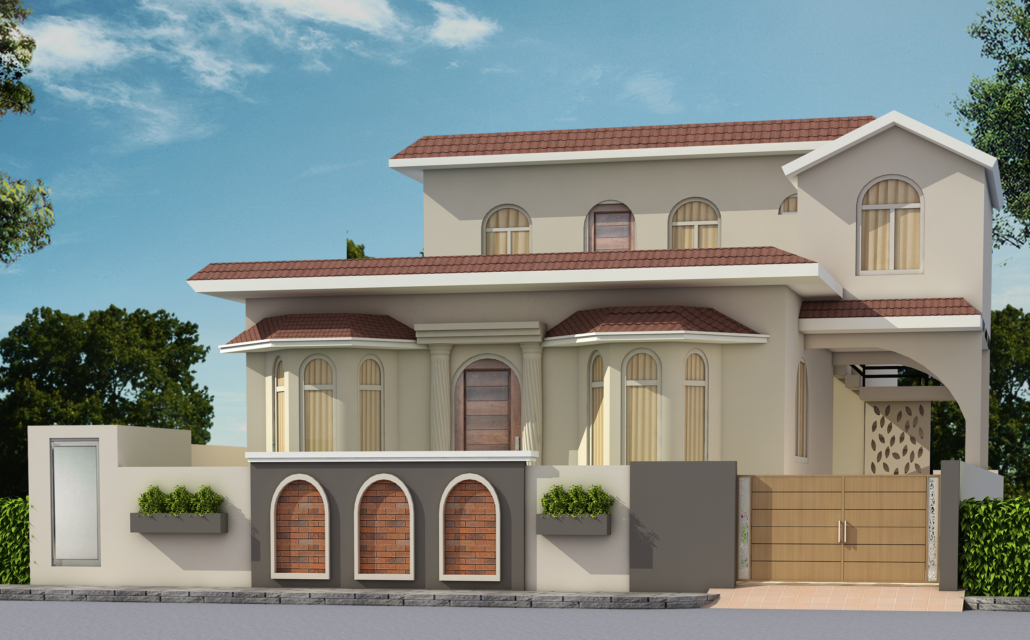 Standard Front Elevation Design: Make Your First Impression Great!
