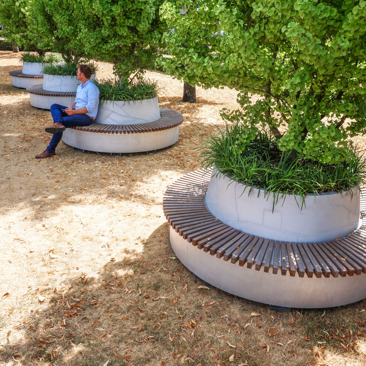 17 Creative Styles of Landscaping Ideas Around Trees Pictures