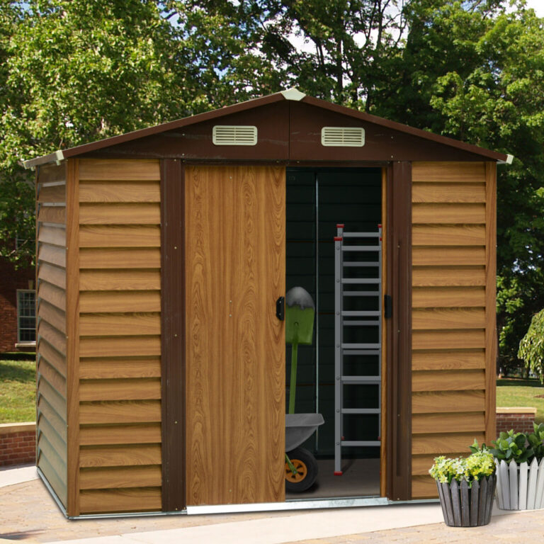 6 Common Metal Storage Shed Models On The Market Today