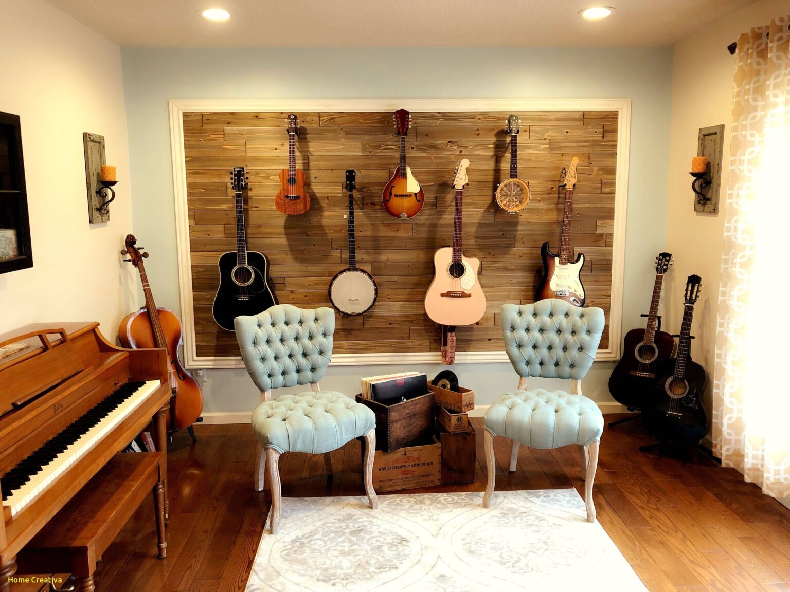 Bring Harmony To Your Home: 9 Creative Music Room Decor Ideas