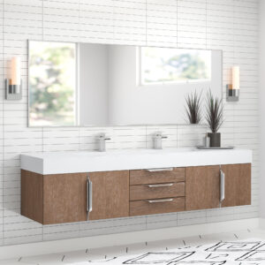 3 Stunning Wall Mounted Vanity Units for Your Bathroom